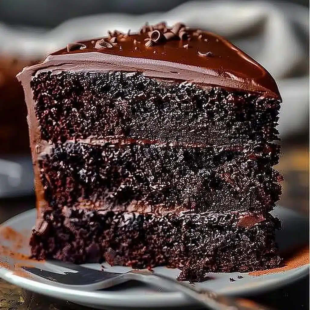 Dark Chocolate Lovers Dream | Mount Doom Cake